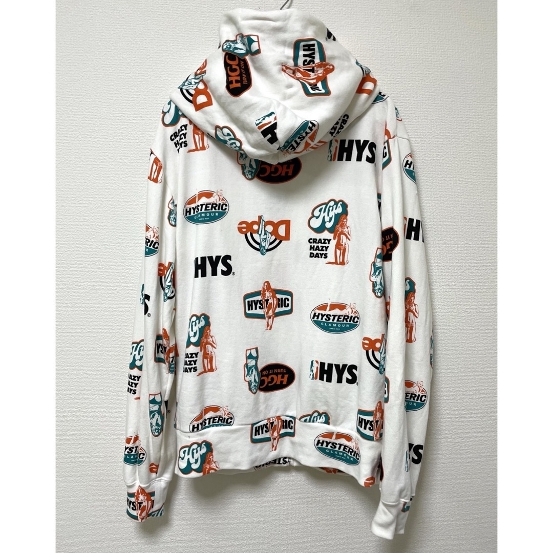 HYSTERIC GLAMOUR - 人気完売 ヒステリックグラマーロゴパーカー HYSTERIC GLAMOUR - 人気完売 ヒステリックグラマーロゴパーカー