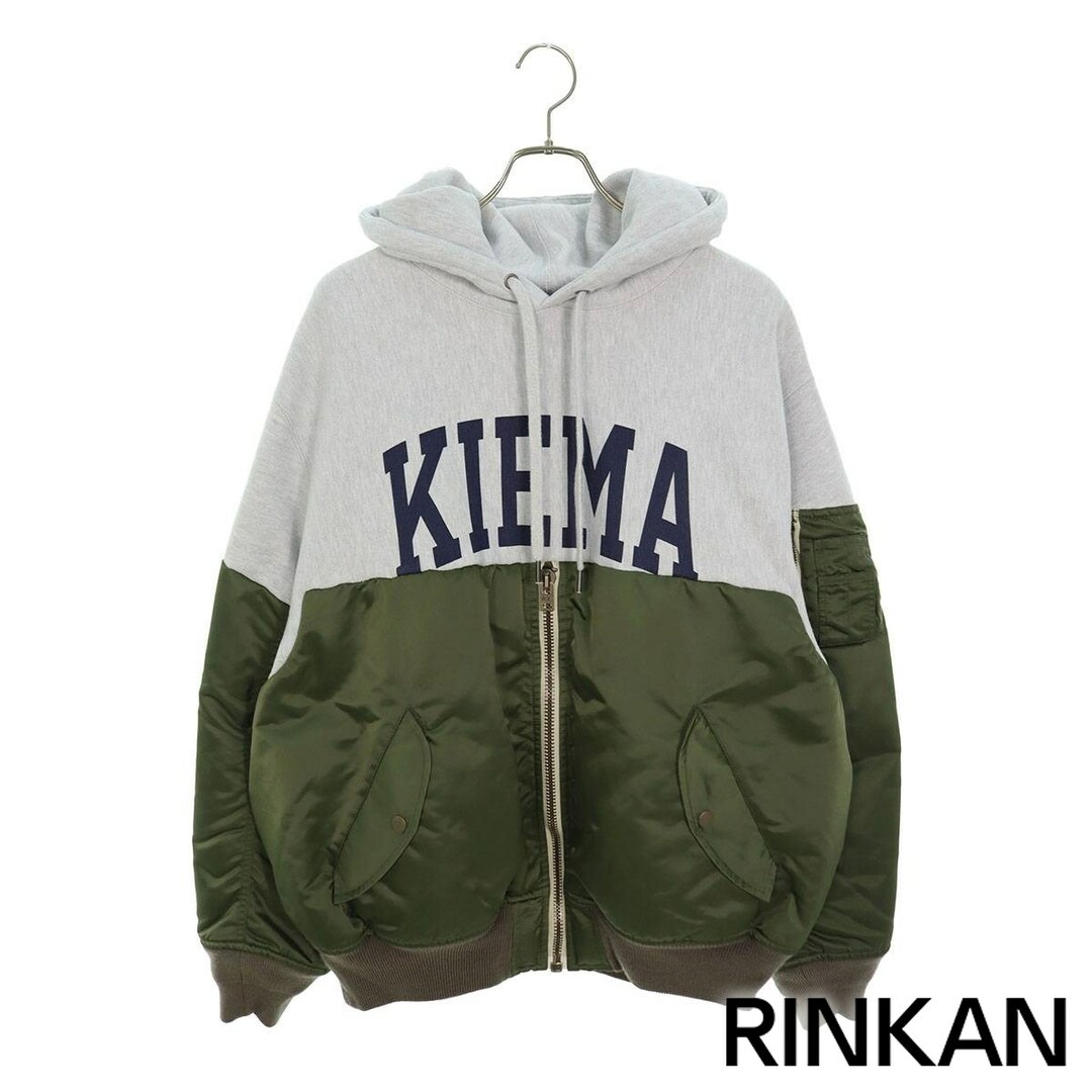 キーマ KiEMA MA-1ドッキングパーカー メンズ Lの通販 by RINKAN キーマ KiEMA MA-1ドッキングパーカー メンズ Lの通販 by RINKAN