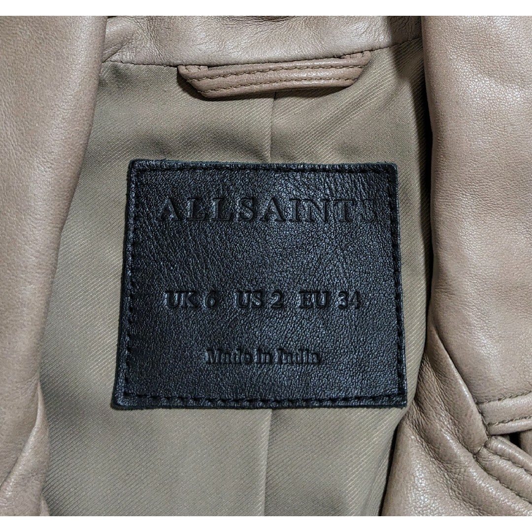All Saints - UK6 良品 ALLSAINTS オールセインツ ライダース All Saints - UK6 良品 ALLSAINTS オールセインツ ライダース
