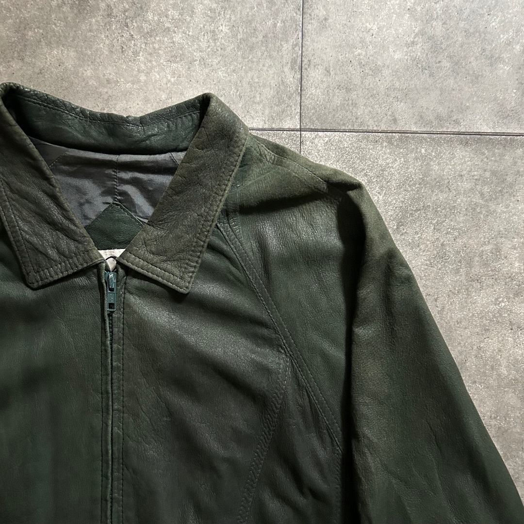 80s remy レザージャケット USA製 ダークグリーン 42の通販 by 80s remy レザージャケット USA製 ダークグリーン 42の通販 by