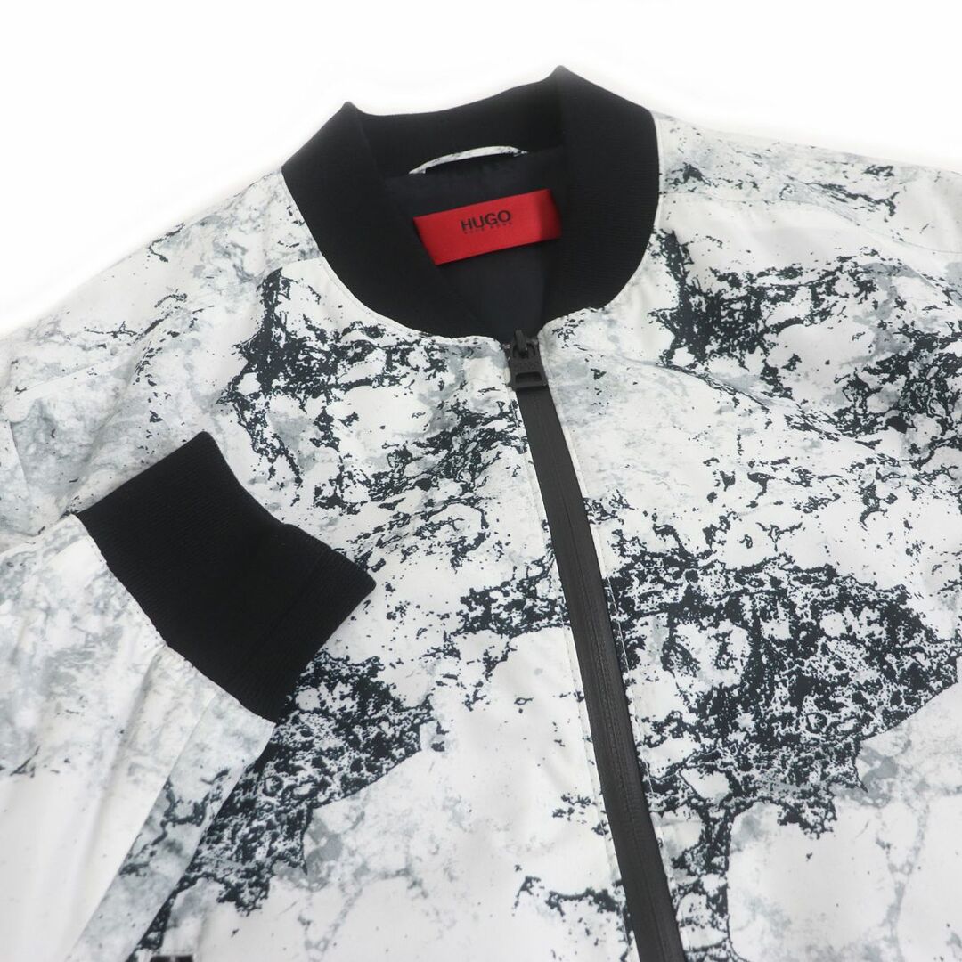 極美品□HUGO BOSS/ヒューゴボス 総柄 ジップアップ ブルゾン 極美品□HUGO BOSS/ヒューゴボス 総柄 ジップアップ ブルゾン