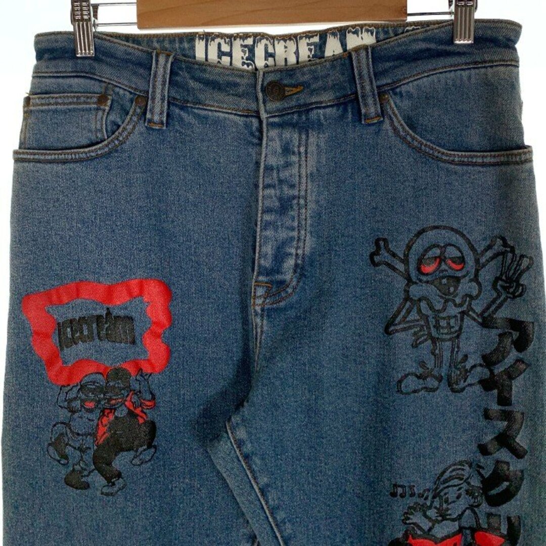 ICE CREAM アイスクリーム INFAMOUS JEAN ストレッチデニム ICE CREAM アイスクリーム INFAMOUS JEAN ストレッチデニム