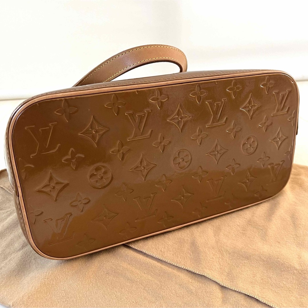 LOUIS VUITTON - 鑑定済 ルイヴィトン 美品 ヴェルニ ブロンズ LOUIS VUITTON - 鑑定済 ルイヴィトン 美品 ヴェルニ ブロンズ