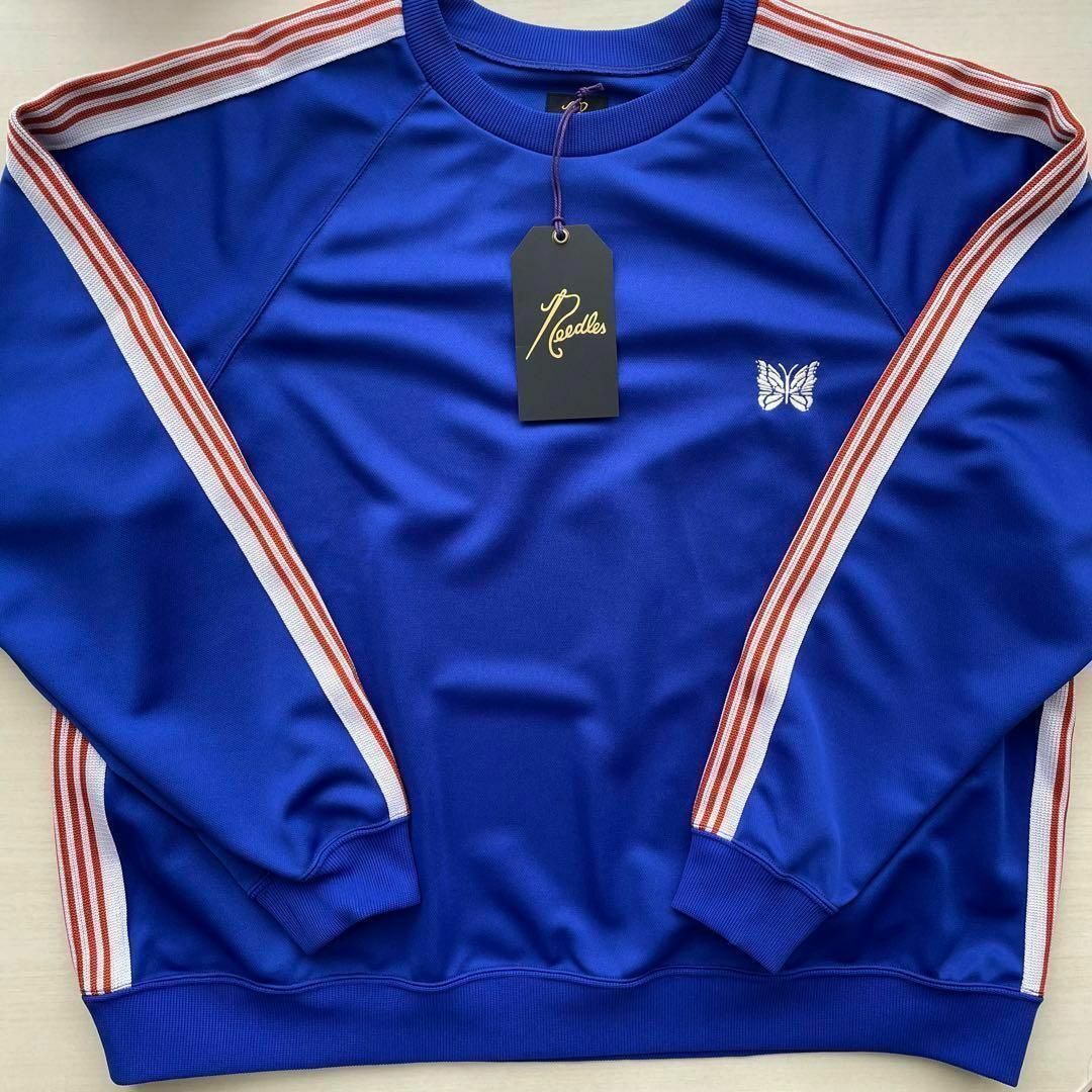 クルーネックシャツ XL ブルー ケボズ needles ニードルズ 11 クルーネックシャツ XL ブルー ケボズ needles ニードルズ 11