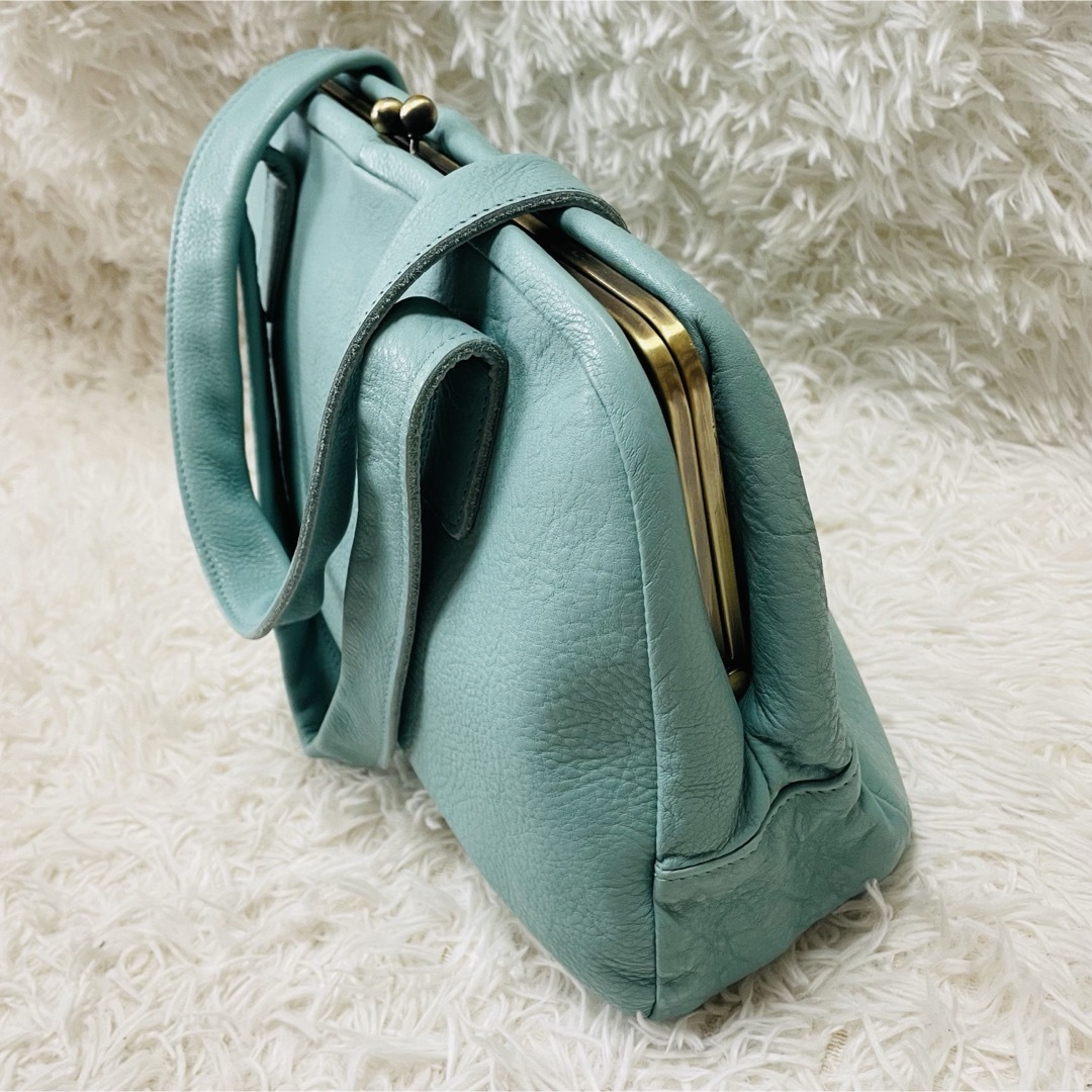 Kanmi. - 【新品未使用】Kanmi. カンミ レザー 肩かけ がま口 Kanmi. - 【新品未使用】Kanmi. カンミ レザー 肩かけ がま口
