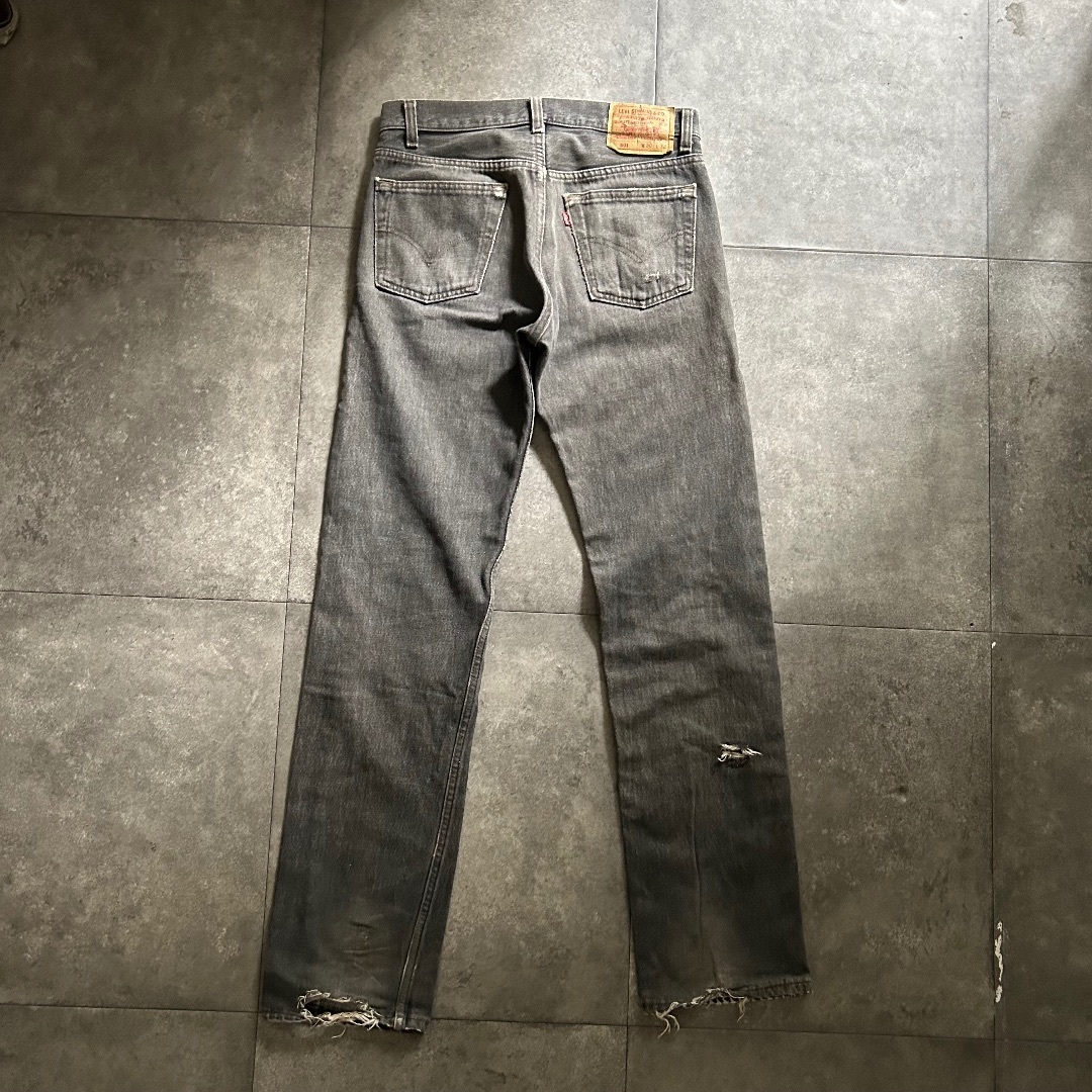 Levi's - 90s リーバイス501 ブラックデニム/ジーンズ USA 30×32 Levi's - 90s リーバイス501 ブラックデニム/ジーンズ USA 30×32