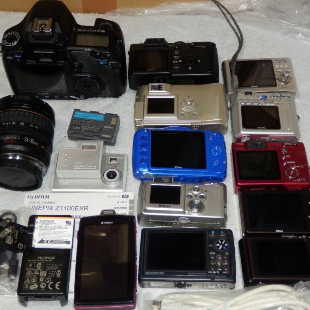 Nikon - ❤️動作品☆11台☆LUMIX☆Z1100EXR☆ニコン☆大量 Nikon - ❤️動作品☆11台☆LUMIX☆Z1100EXR☆ニコン☆大量