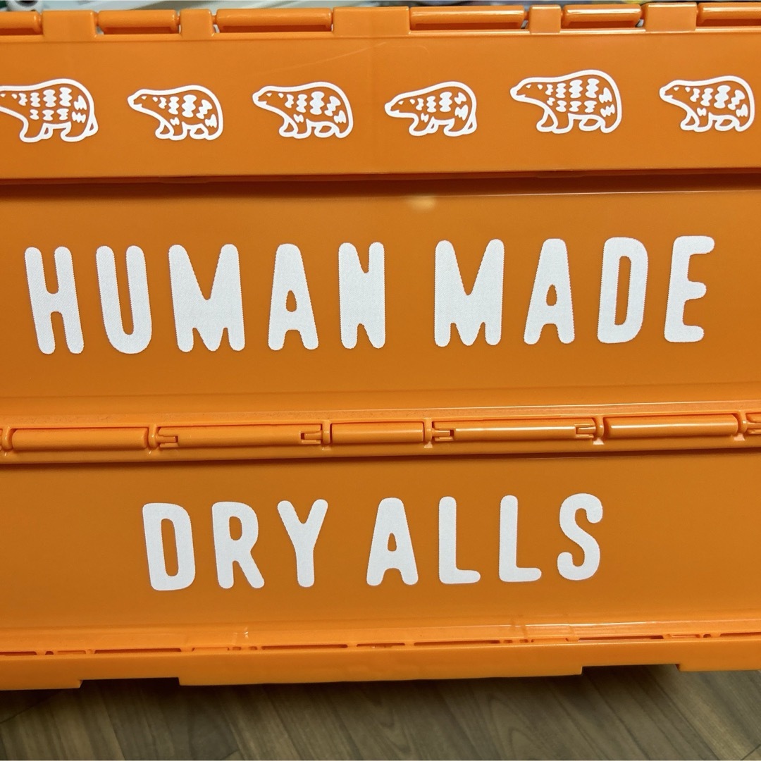 HUMANMADE 50L コンテナ オレンジ 中古品 HUMANMADE 50L コンテナ オレンジ 中古品