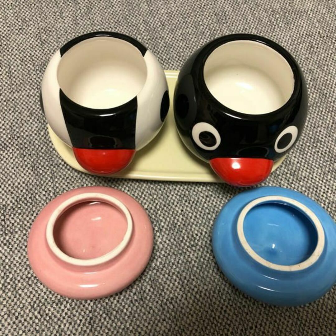ミスド ピングー ピンガ 陶器 ミニポット セット 未使用 ミスド ピングー ピンガ 陶器 ミニポット セット 未使用