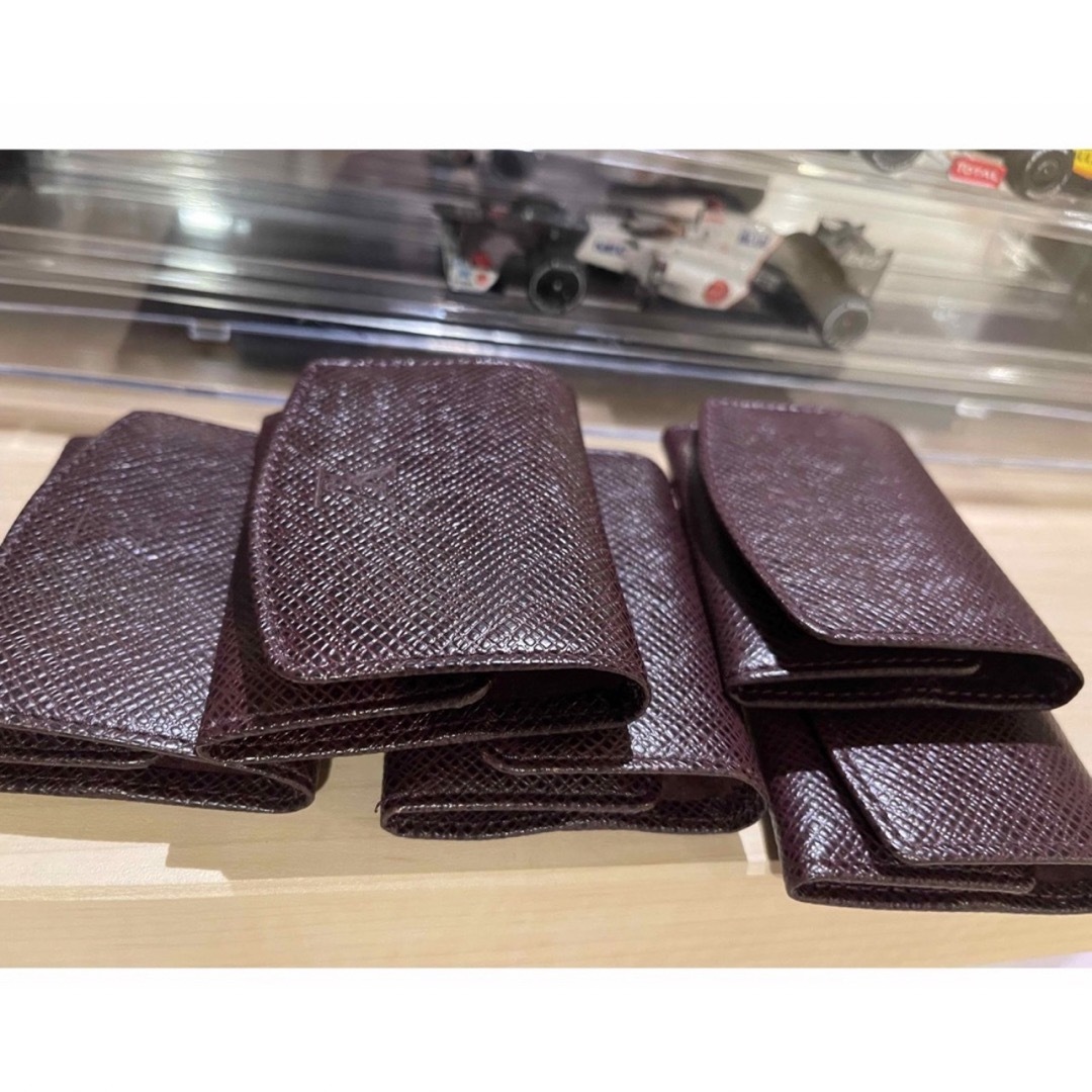 ⭐️ 正規品 ルイヴィトン カフス 革ケース 5セット ブラウン ⭐️ 正規品 ルイヴィトン カフス 革ケース 5セット ブラウン