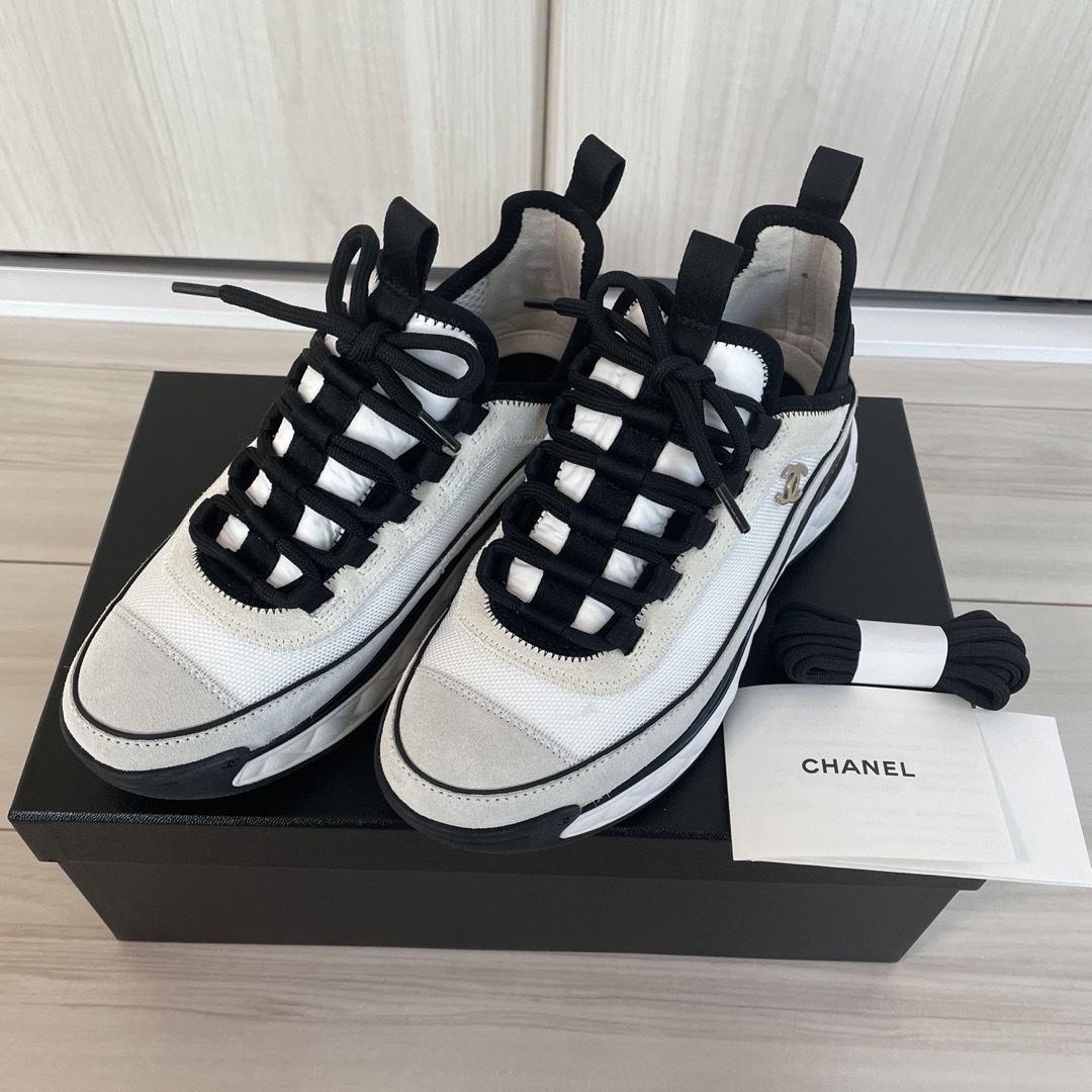 CHANEL - CHANELスニーカー36の通販 by momo's shop|シャネル CHANEL - CHANELスニーカー36の通販 by momo's shop|シャネル