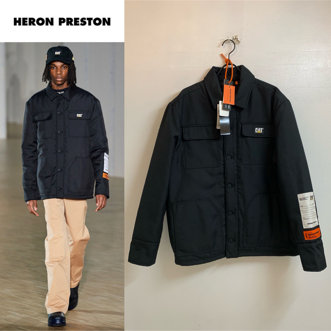 HERON PRESTON - Heron Preston 2020AW 美品 CAT COACH JACKETの HERON PRESTON - Heron Preston 2020AW 美品 CAT COACH JACKETの
