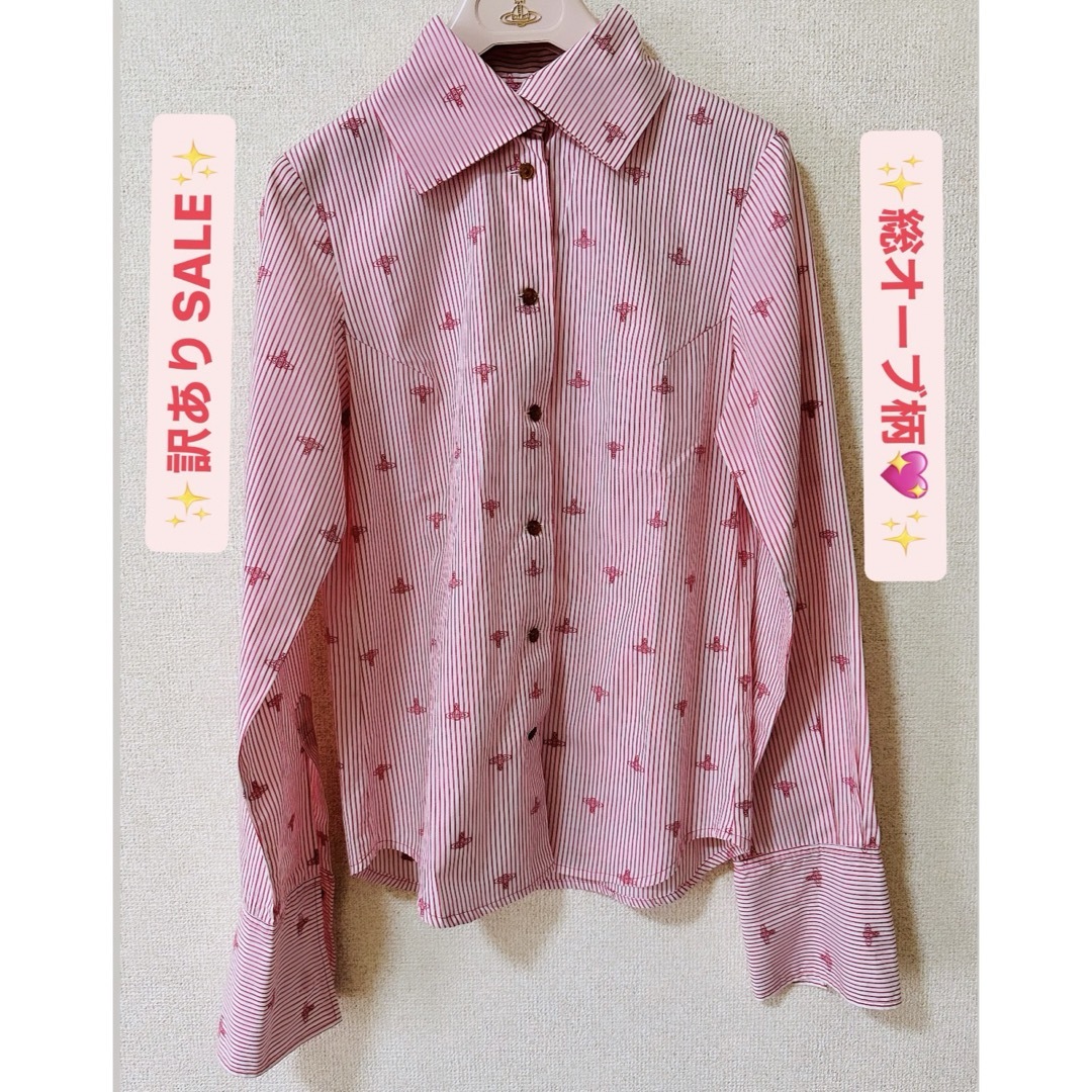 美品】ヴィヴィアンウエストウッドレースシャツブラウス02 美品】ヴィヴィアンウエストウッドレースシャツブラウス02