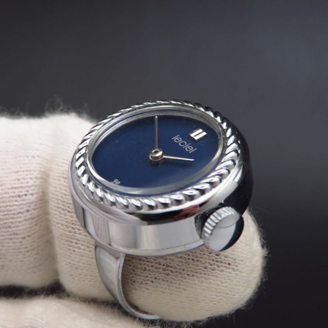 SEIKO - SEIKO leciel 手巻き指輪時計 リングウォッチ SEIKO - SEIKO leciel 手巻き指輪時計 リングウォッチ