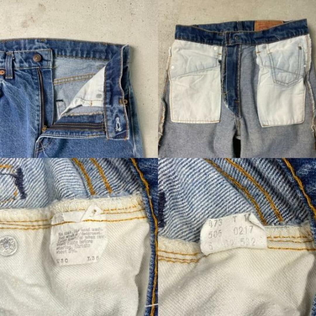 Levi's - 80年代 USA製 Levi's リーバイス 505 0217 黒カン Levi's - 80年代 USA製 Levi's リーバイス 505 0217 黒カン