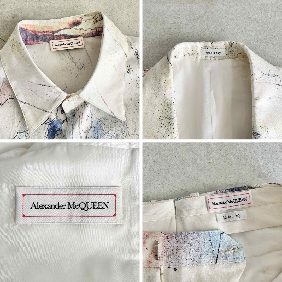 Alexander McQueen - 極美品 Alexander McQUEEN 22SS 総柄 Alexander McQueen - 極美品 Alexander McQUEEN 22SS 総柄