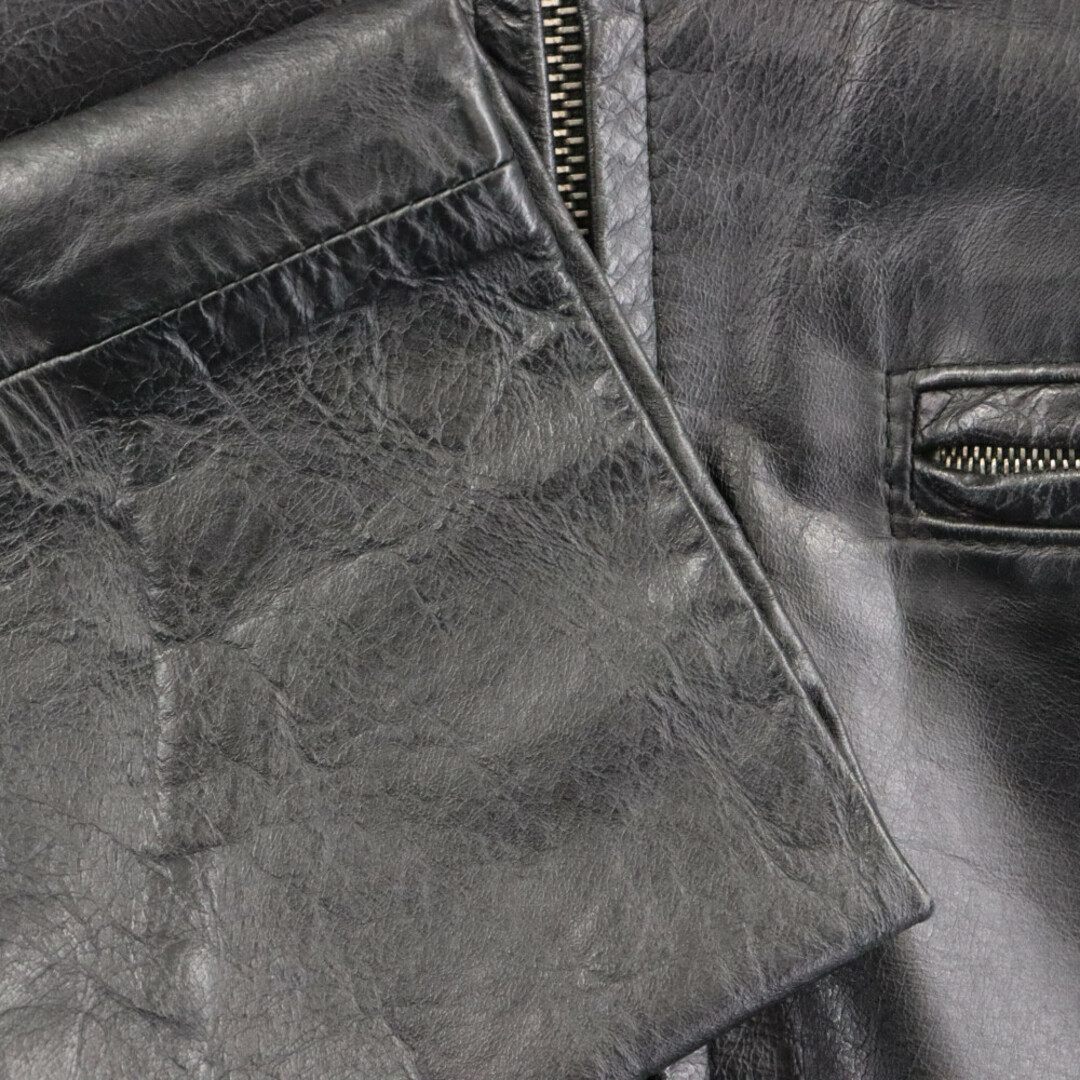 A.P.C - A.P.C アーペーセー ホースレザー ジップアップ A.P.C - A.P.C アーペーセー ホースレザー ジップアップ