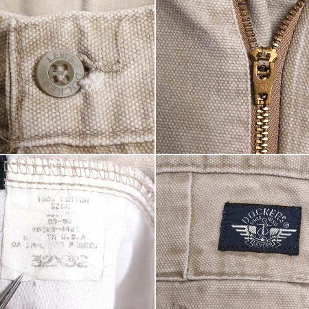 Levi's - 90s USA製 ドッカーズ コットン キャンバス パンツ Levi's - 90s USA製 ドッカーズ コットン キャンバス パンツ