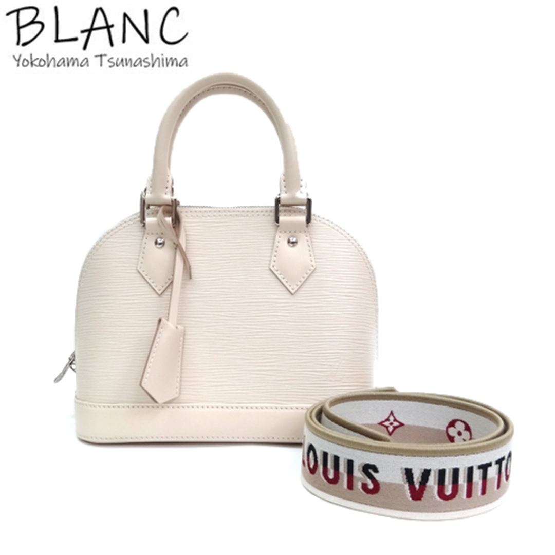 LOUIS VUITTON - ルイ ヴィトン アルマBB エピ クォーツ オフ LOUIS VUITTON - ルイ ヴィトン アルマBB エピ クォーツ オフ