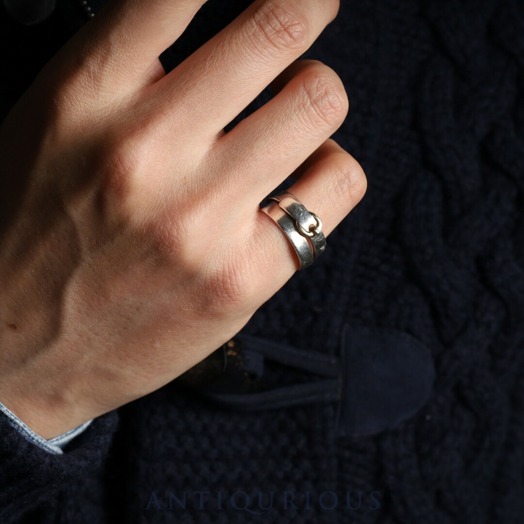 HERMES - エルメス リング ダブルトゥルー #53 SV925/750の通販 HERMES - エルメス リング ダブルトゥルー #53 SV925/750の通販