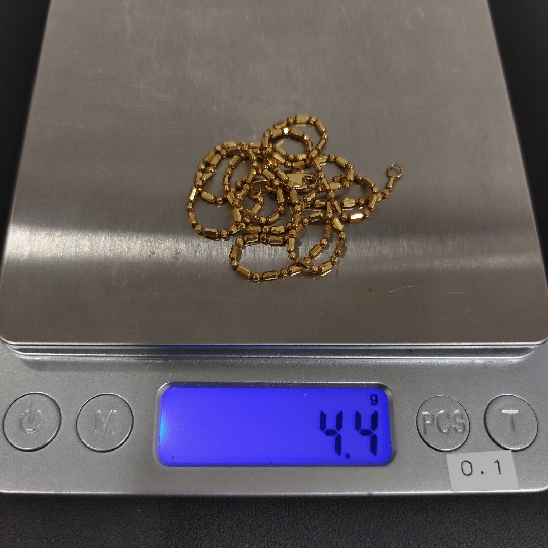 Y030406) K18 ネックレス YG 18金 ゴールド ネックレス Y030406) K18 ネックレス YG 18金 ゴールド ネックレス