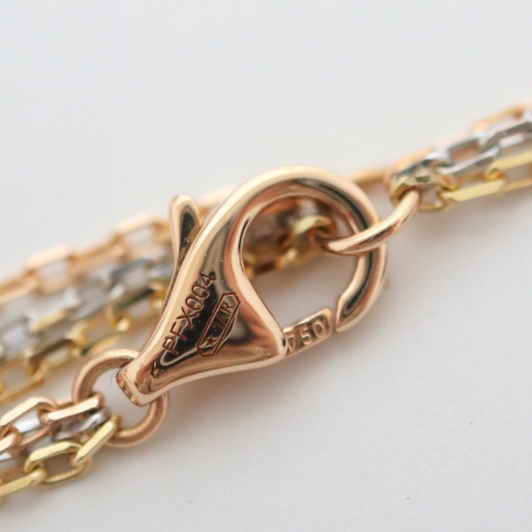 Cartier - 【Cartier】カルティエ スリーカラー・ネックレス Cartier - 【Cartier】カルティエ スリーカラー・ネックレス