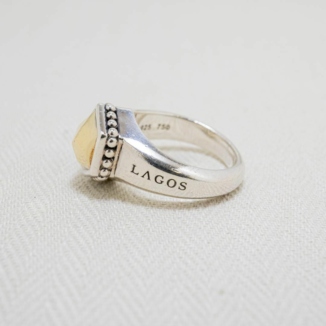 LAGOS jewelry caviar コンビリング 750 925 アクセサリー LAGOS jewelry caviar コンビリング 750 925 アクセサリー