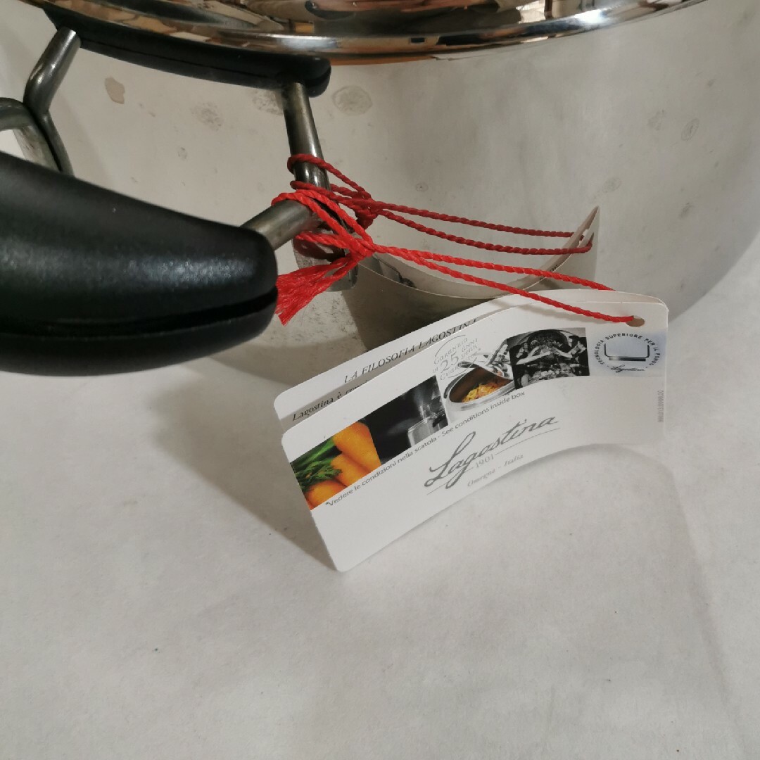 Lagostina - ラゴスティーナ圧力鍋 ノビア IH対応OK 5L 未使用品 Lagostina - ラゴスティーナ圧力鍋 ノビア IH対応OK 5L 未使用品