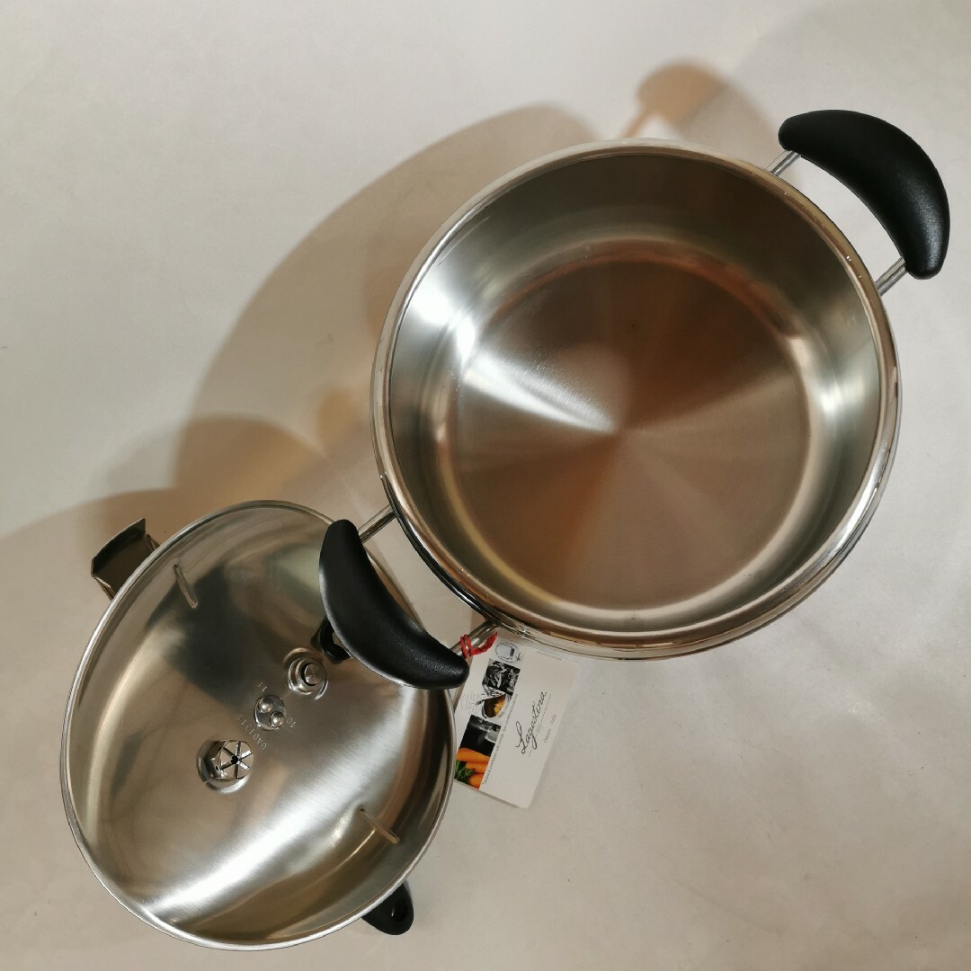 Lagostina - ラゴスティーナ圧力鍋 ノビア IH対応OK 5L 未使用品 Lagostina - ラゴスティーナ圧力鍋 ノビア IH対応OK 5L 未使用品