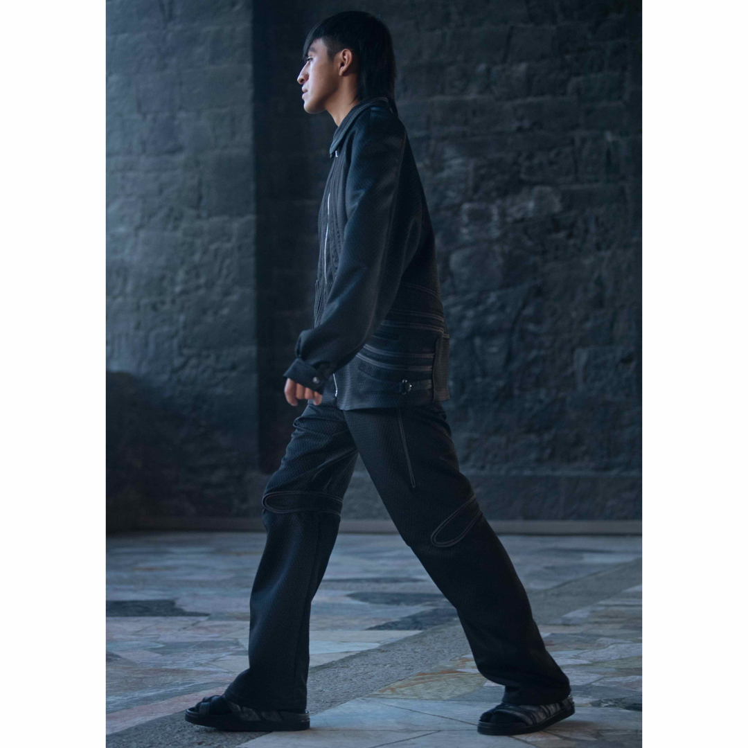 KIKO KOSTADINOV GIRAN PIPING TROUSER KIKO KOSTADINOV GIRAN PIPING TROUSER