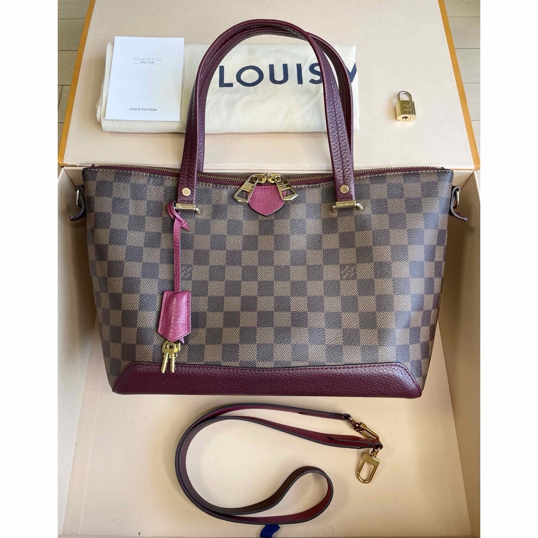 LOUIS VUITTON - Louis Vuitton Hydepark ダミエエベヌ LOUIS VUITTON - Louis Vuitton Hydepark ダミエエベヌ