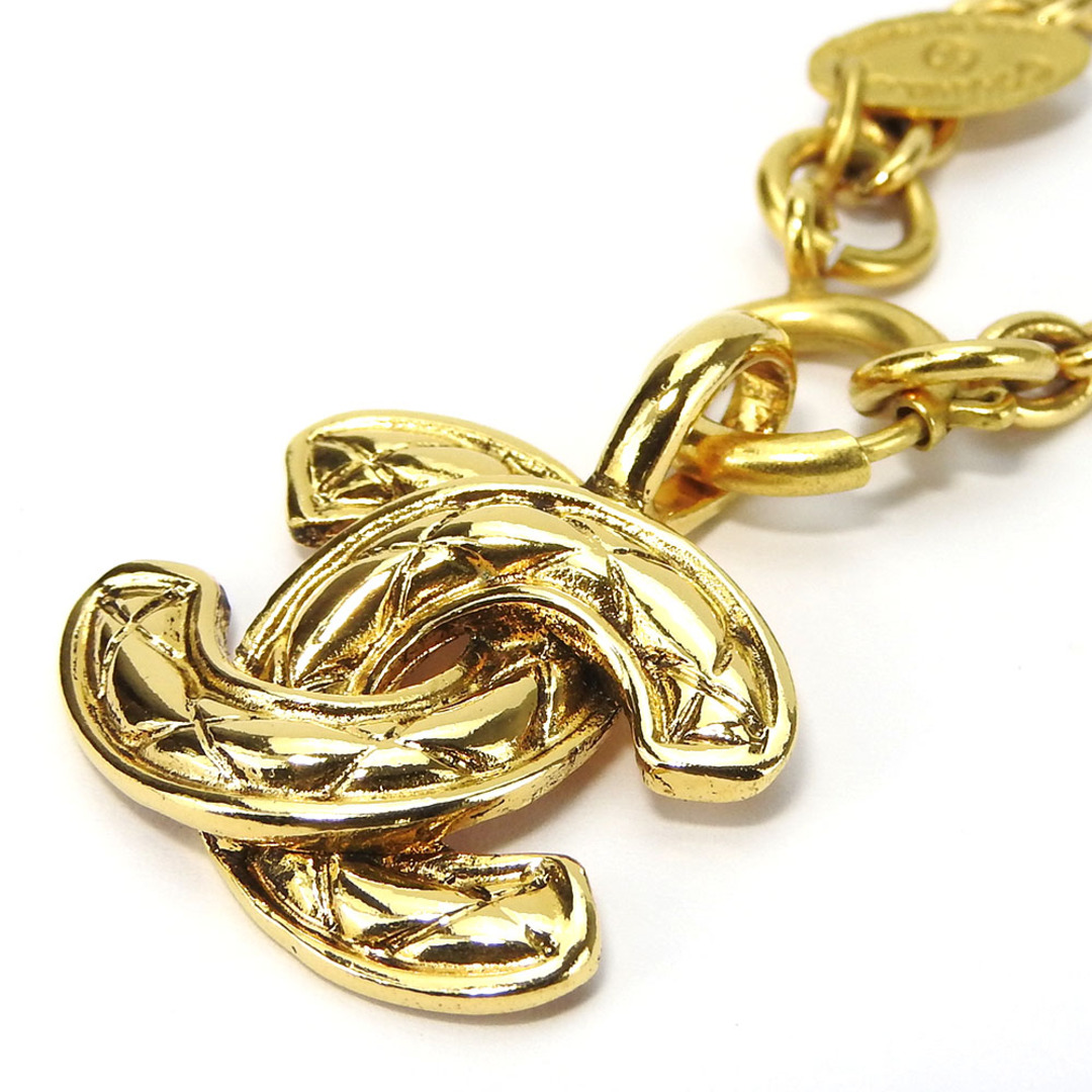 CHANEL - 【中古】 シャネル ネックレス ココマーク メタル CHANEL - 【中古】 シャネル ネックレス ココマーク メタル