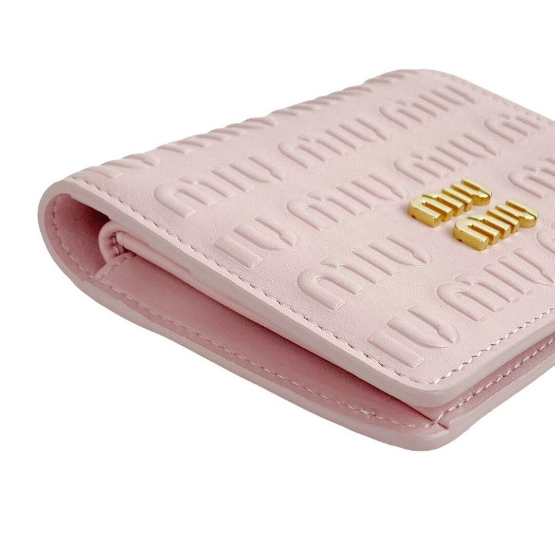 MIU MIU - ▽値下げ▽ □未使用□ ミュウミュウ エンボス ロゴ MIU MIU - ▽値下げ▽ □未使用□ ミュウミュウ エンボス ロゴ