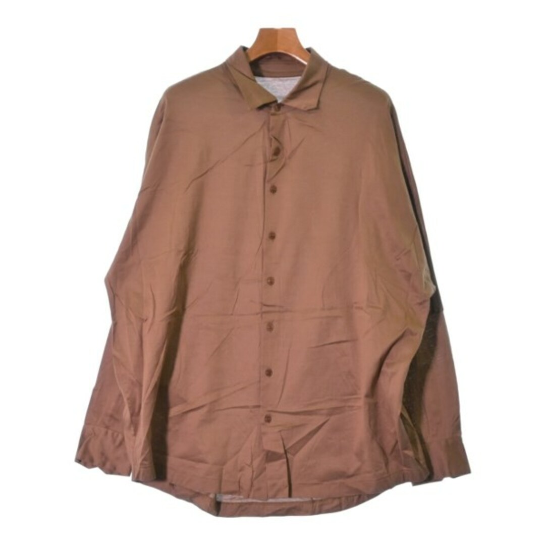 CASEY CASEY ケイシーケイシー カジュアルシャツ M 茶 【古着 CASEY CASEY ケイシーケイシー カジュアルシャツ M 茶 【古着