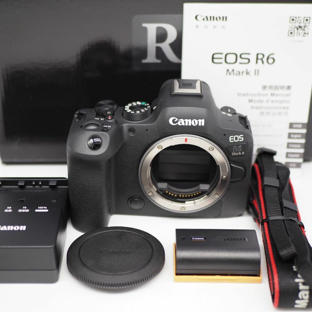 Canon - □1000ショット以下□ CANON EOS R6 Mark II ボディの Canon - □1000ショット以下□ CANON EOS R6 Mark II ボディの