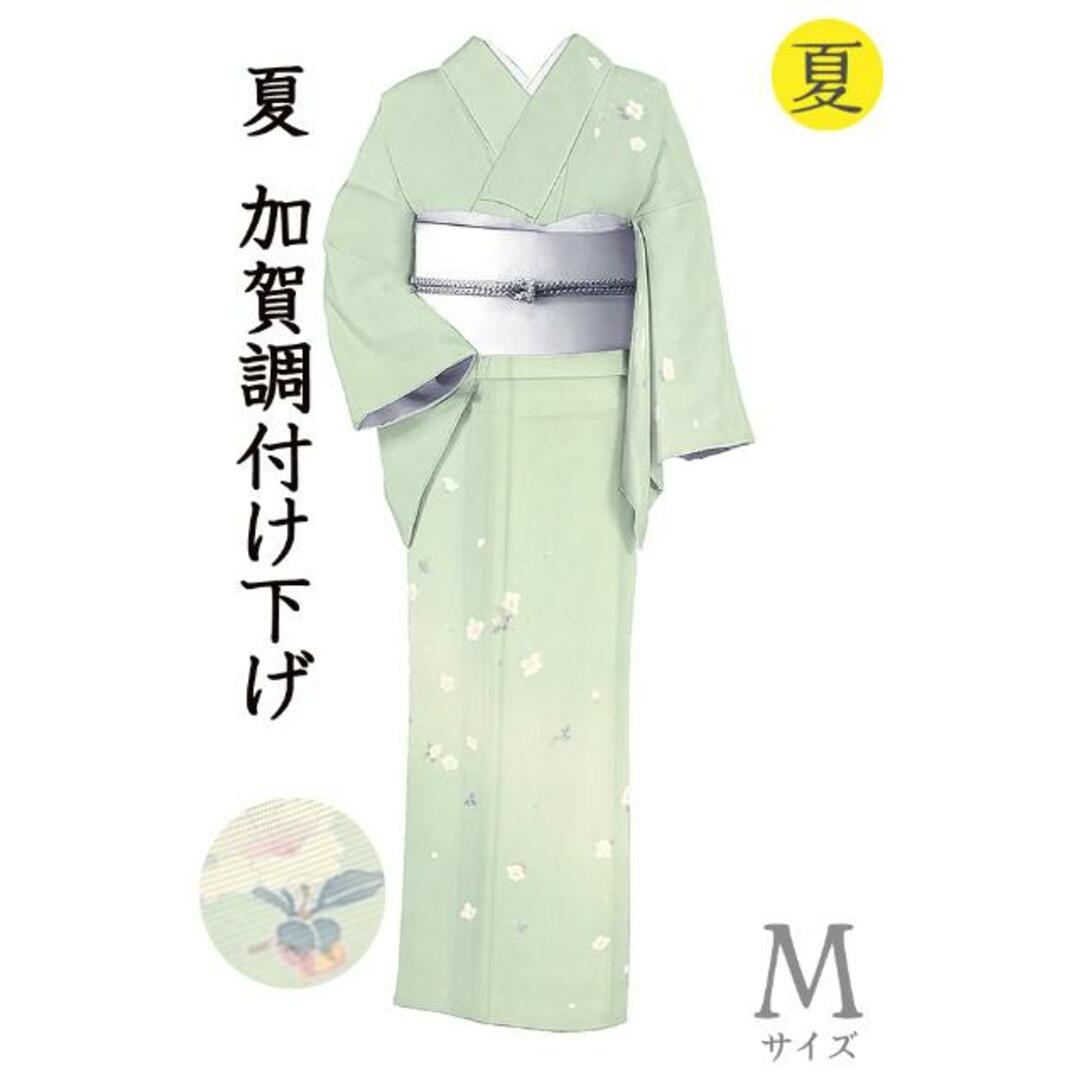 着物だいやす 504□付下げ□絽 手描き友禅 草花文 花散し 着物だいやす 504□付下げ□絽 手描き友禅 草花文 花散し
