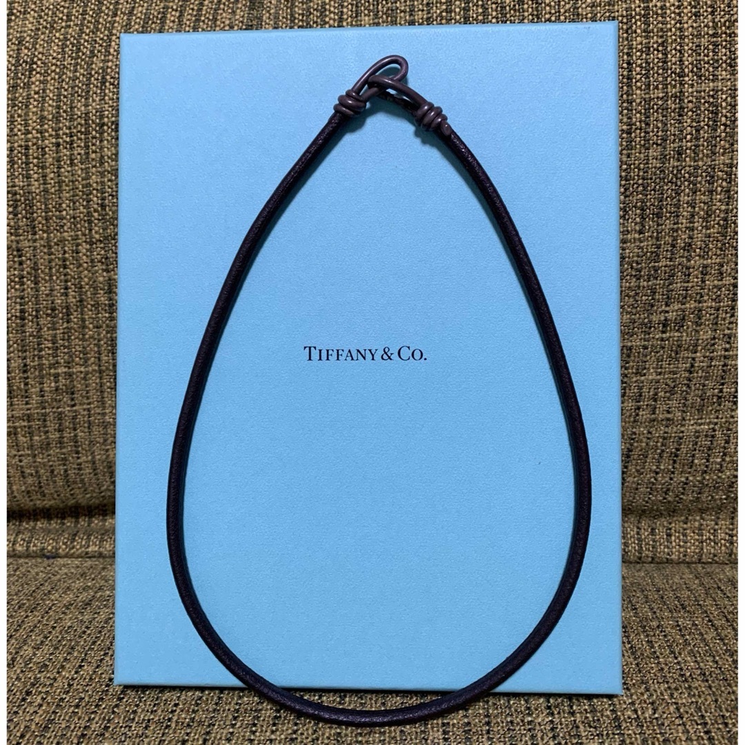 Tiffany & Co. - Tiffany & Co. ティファニー レザーチョーカー Tiffany & Co. - Tiffany & Co. ティファニー レザーチョーカー