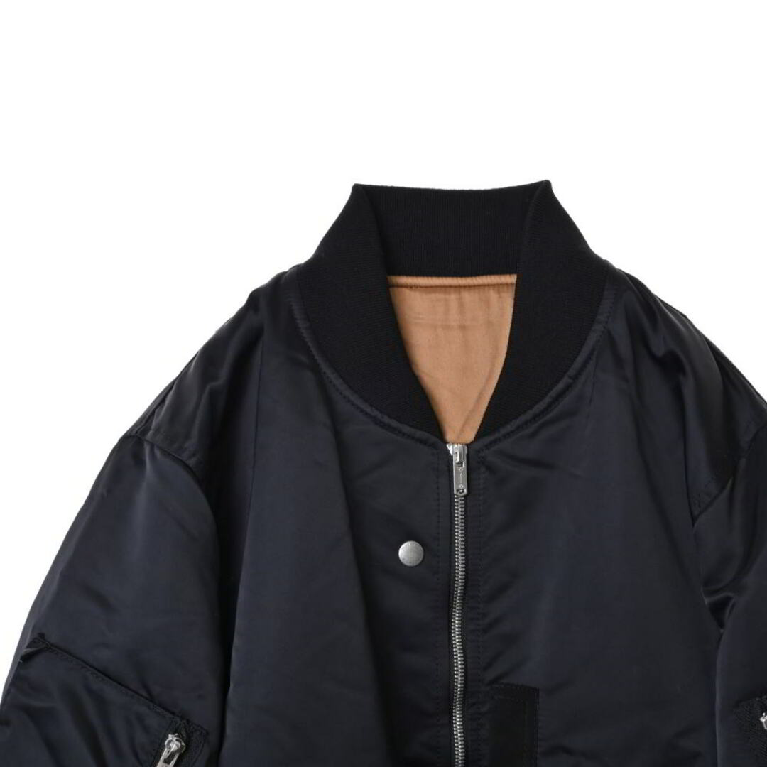 The Letters ジップデザイン MA-1 ブルゾンの通販 by CYCLE The Letters ジップデザイン MA-1 ブルゾンの通販 by CYCLE