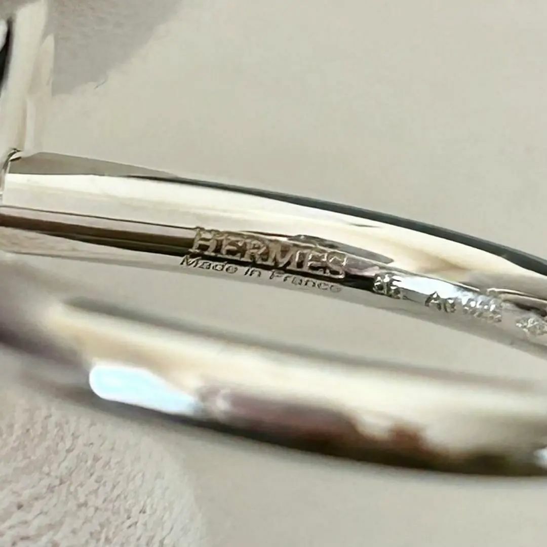 HERMES - 【美品】HERMES エルメス エシャペ リング SV925 55の HERMES - 【美品】HERMES エルメス エシャペ リング SV925 55の