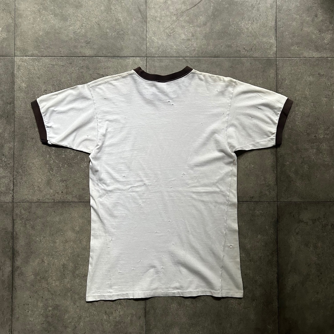 Champion - 80s チャンピオン リンガーtシャツ USA製 ブラウン Champion - 80s チャンピオン リンガーtシャツ USA製 ブラウン
