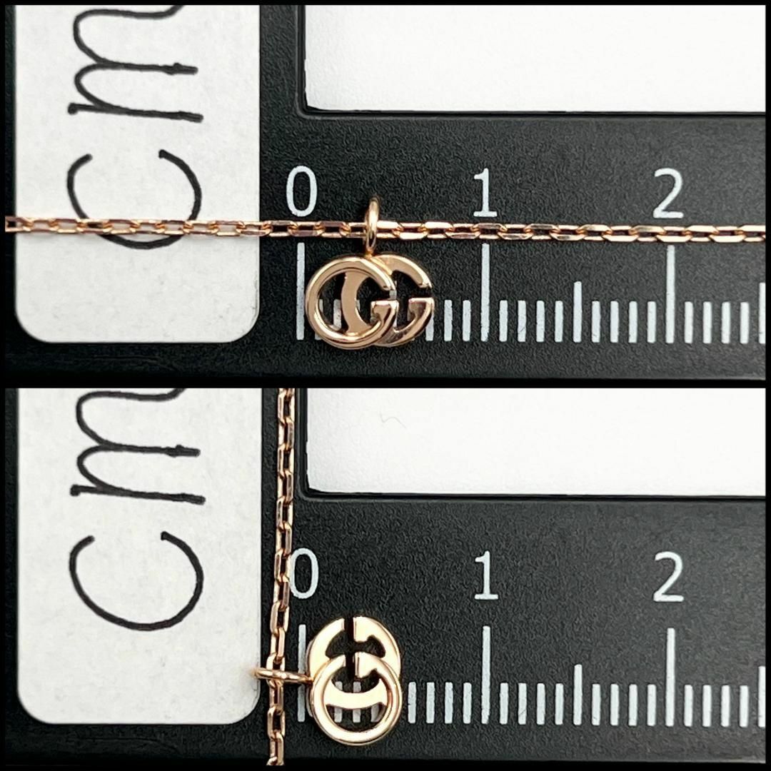 GUCCI - 【超美品】グッチ GGランニング ピンクゴールド GUCCI - 【超美品】グッチ GGランニング ピンクゴールド