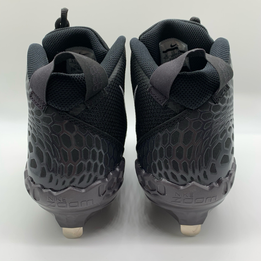 NIKE 野球 スパイク ブラック 黒 26.5㎝ ミドルカット 金具 トラウト NIKE 野球 スパイク ブラック 黒 26.5㎝ ミドルカット 金具 トラウト