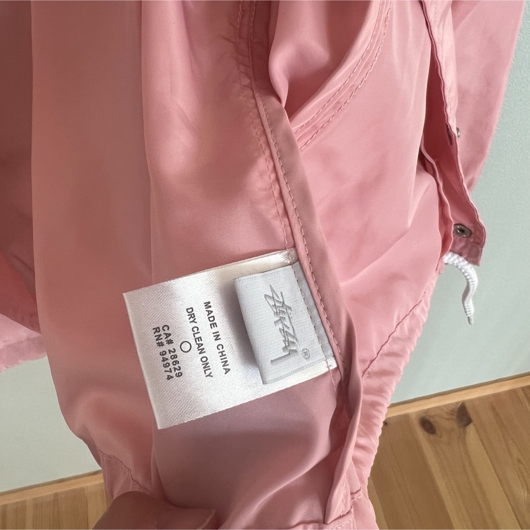 STUSSY - *希少*stussy women コーチジャケット Mサイズの通販 STUSSY - *希少*stussy women コーチジャケット Mサイズの通販