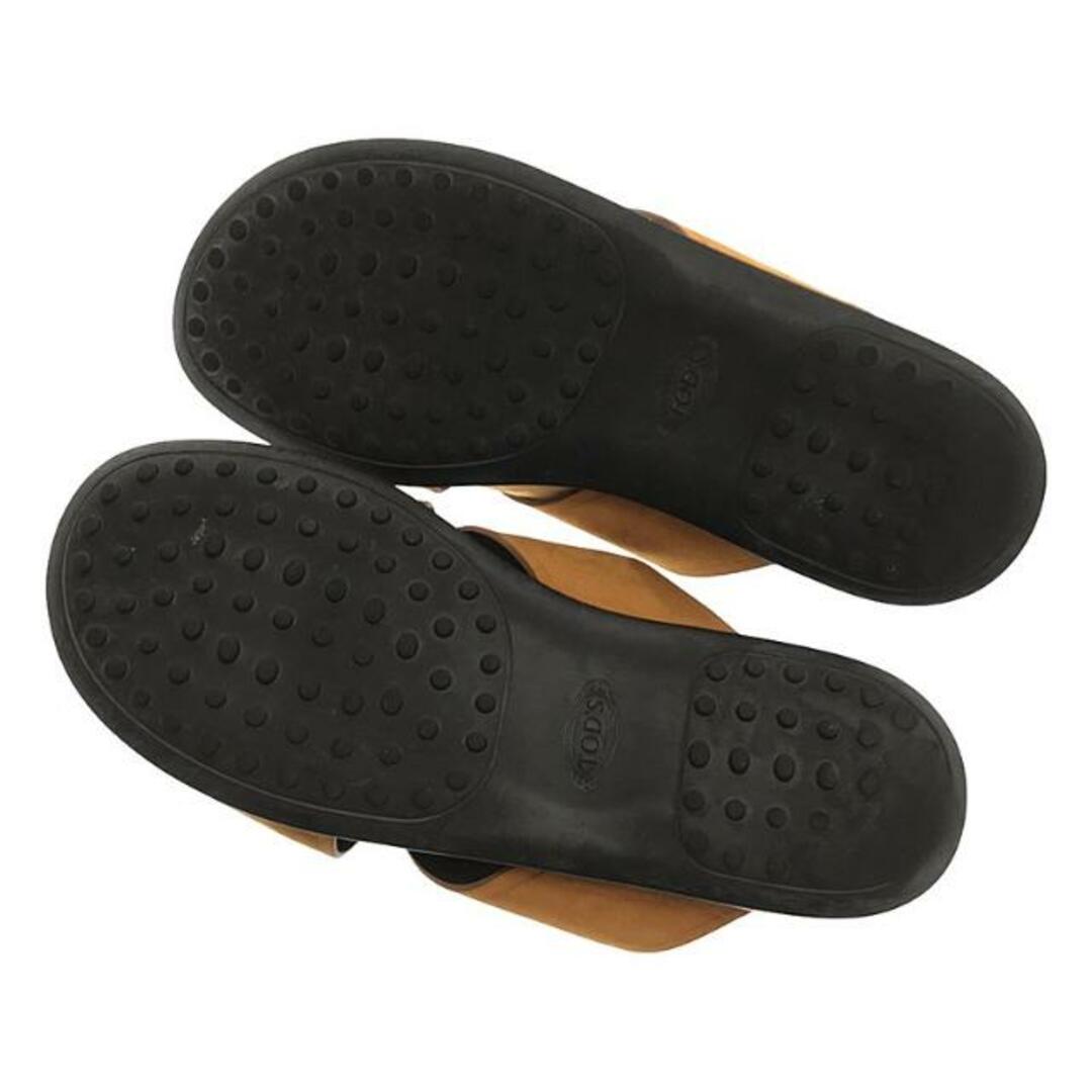 TOD'S - TOD'S / トッズ | クロスストラップ レザーサンダル | 7 TOD'S - TOD'S / トッズ | クロスストラップ レザーサンダル | 7