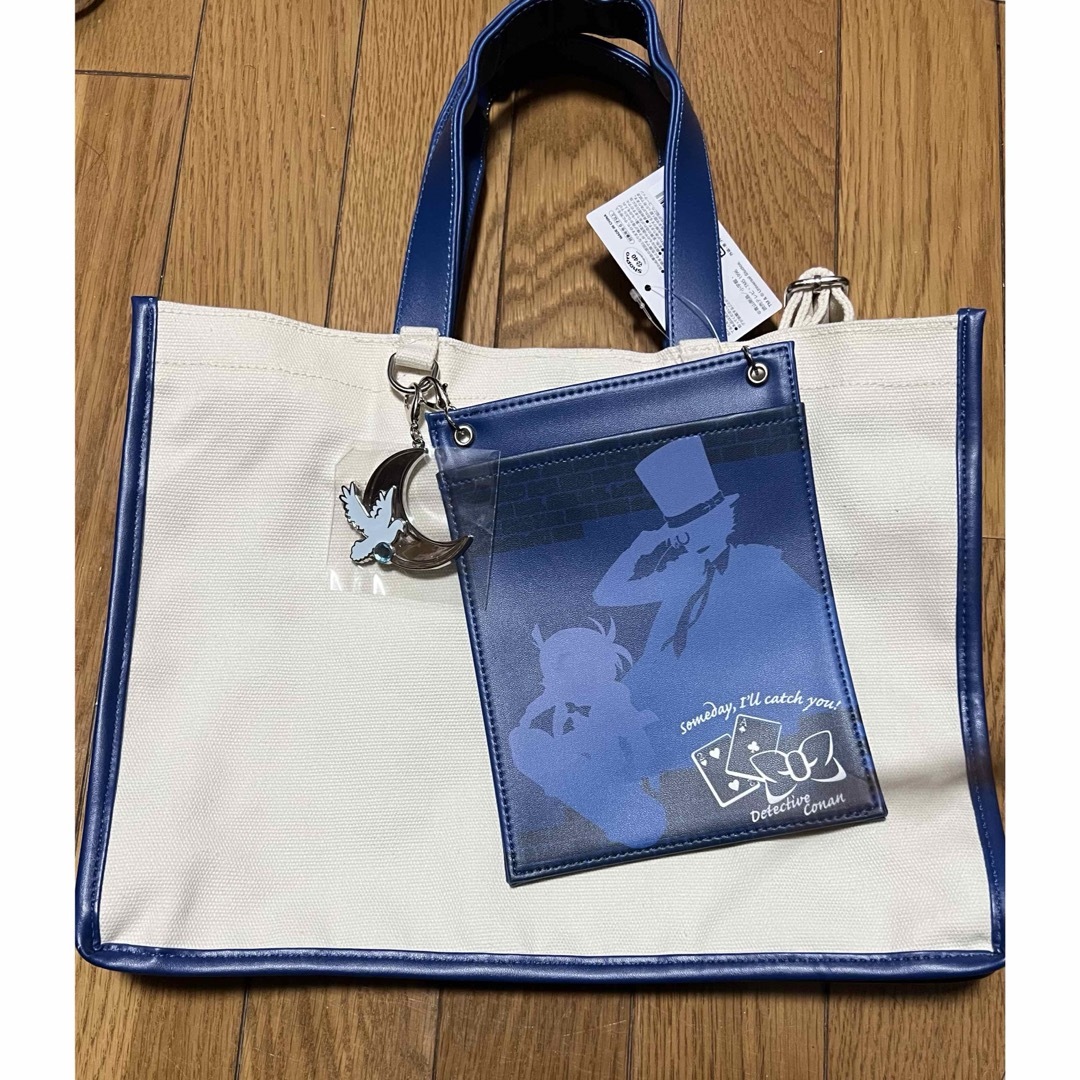 USJ 限定 名探偵コナン 怪盗キッド ショルダートートバッグの USJ 限定 名探偵コナン 怪盗キッド ショルダートートバッグの