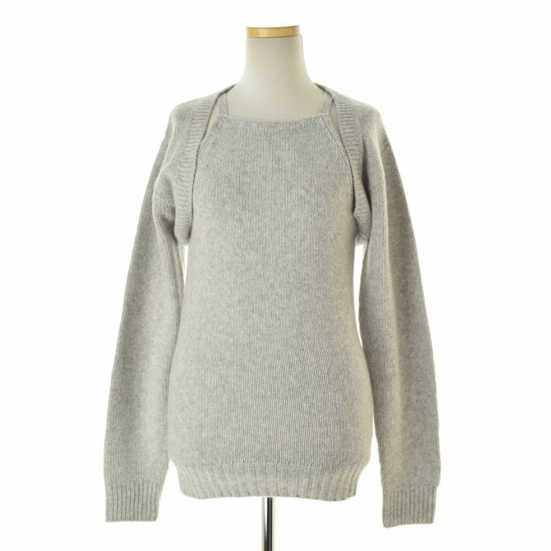 PRADA - 【PRADA】ウールカシミヤ アンサンブルボレロ ニット PRADA - 【PRADA】ウールカシミヤ アンサンブルボレロ ニット