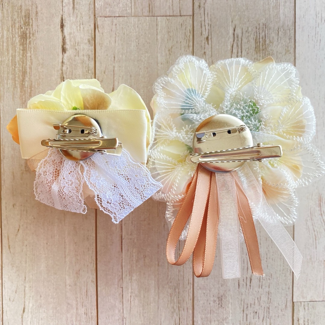 親子 コサージュ 髪飾り No.6 入園式 入学式 お揃いコサージュ 親子 コサージュ 髪飾り No.6 入園式 入学式 お揃いコサージュ
