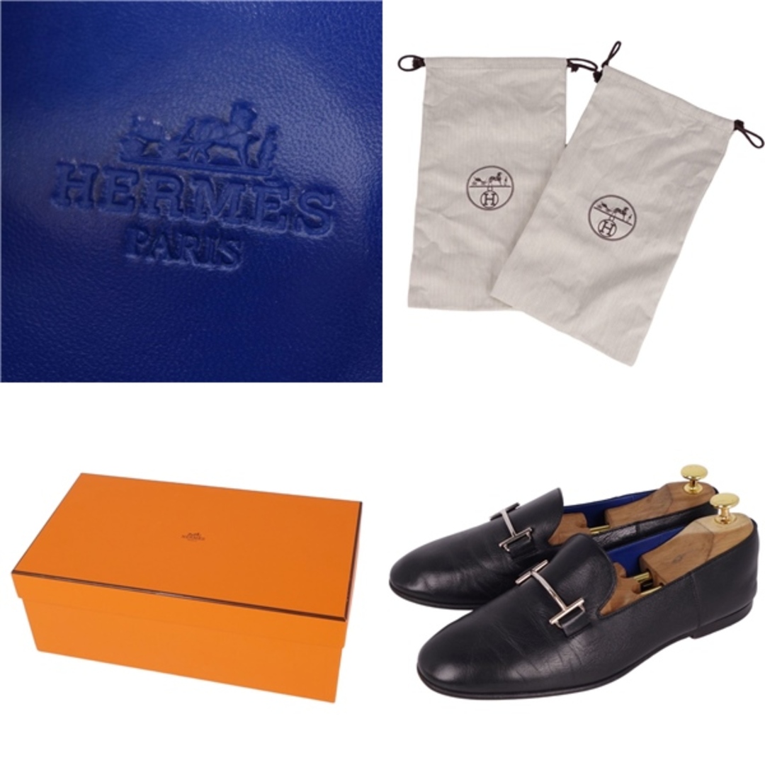 美品 エルメス HERMES エルメス HERMES ローファー スリッポン 美品 エルメス HERMES エルメス HERMES ローファー スリッポン
