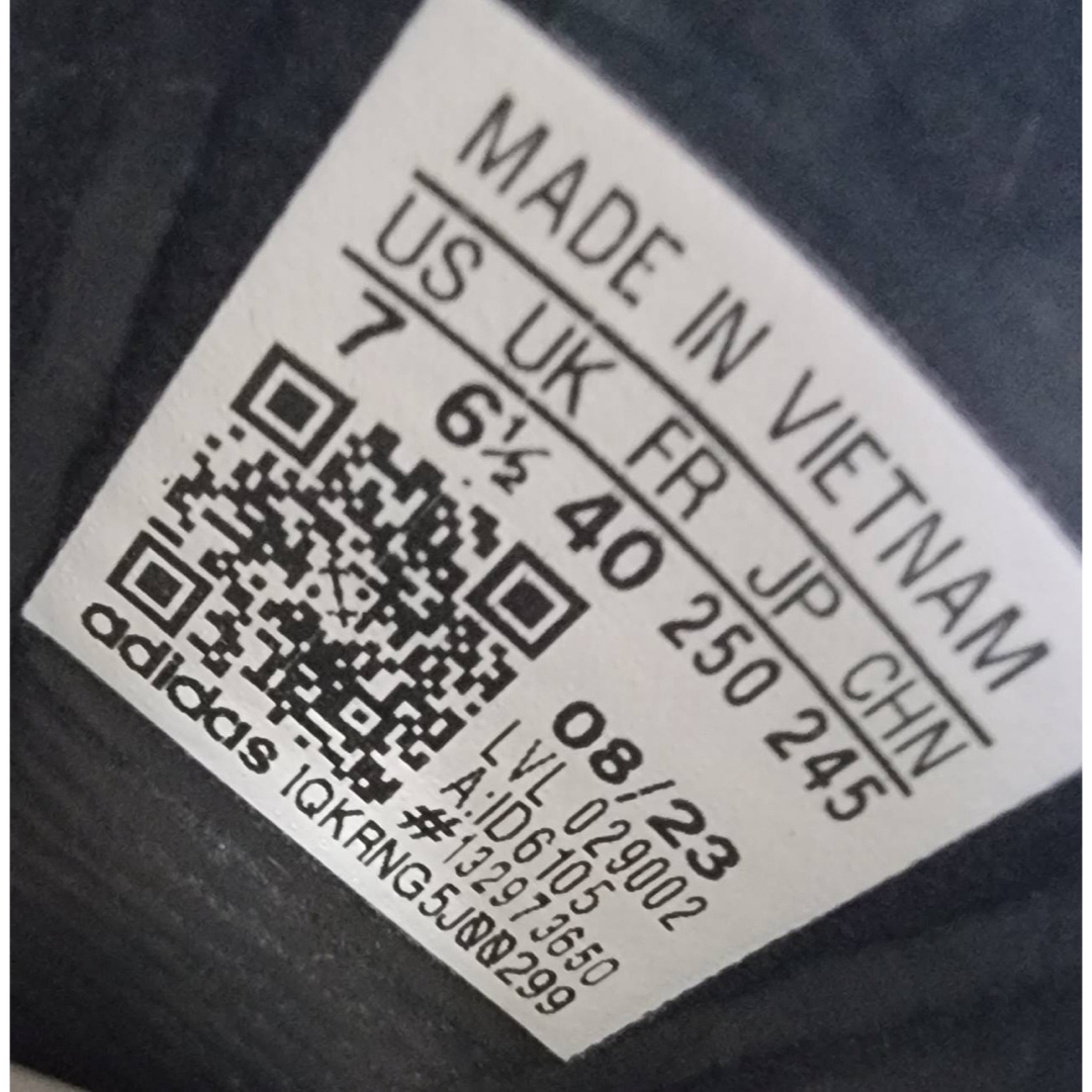 adidas - アディダス ガゼル ブラック/グレー/ゴールド 25㎝の adidas - アディダス ガゼル ブラック/グレー/ゴールド 25㎝の