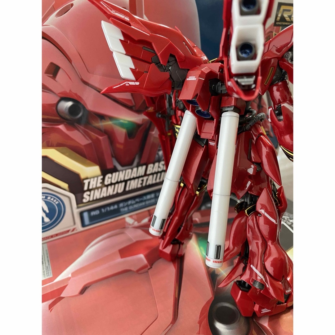 BANDAI - RGシナンジュ 塗装済完成品の通販 by たまね's shop BANDAI - RGシナンジュ 塗装済完成品の通販 by たまね's shop